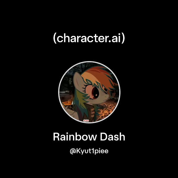 Chat with Rainbow Dash | character.ai | Personalized AI for every moment of your day