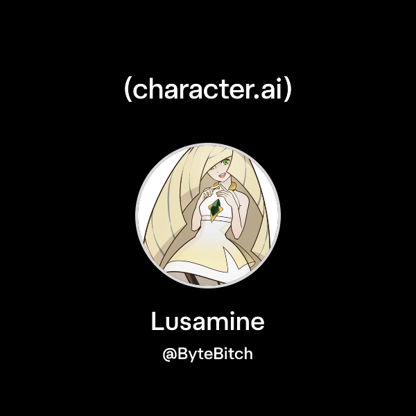 Chat with Lusamine | character.ai | AI Chat, Reimagined–Your Words ...