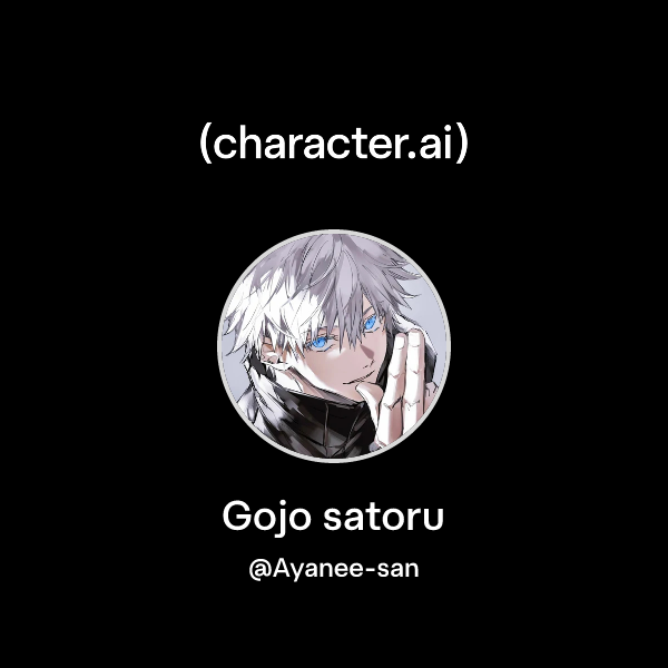 Chat with Gojo satoru | character.ai | AI Chat, Reimagined–Your Words ...
