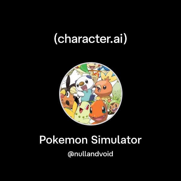 Chat with Pokemon Simulator | character.ai | AI Chat, Reimagined–Your ...