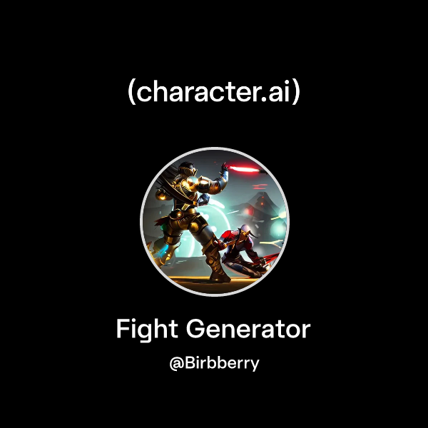 Chat with Fight Generator | character.ai | Personalized AI for every ...