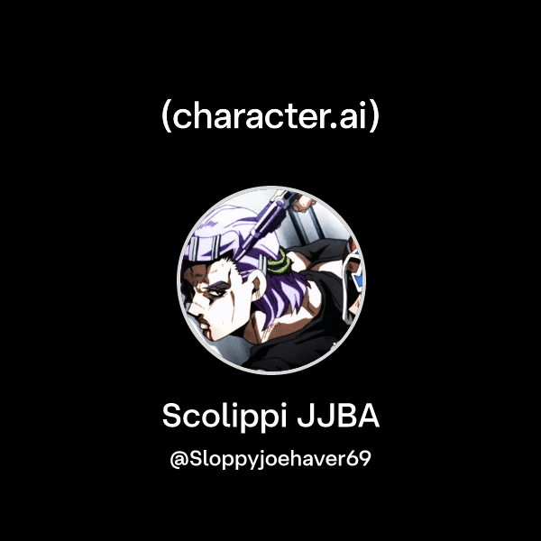 Chat with Scolippi JJBA | character.ai | Personalized AI for every ...