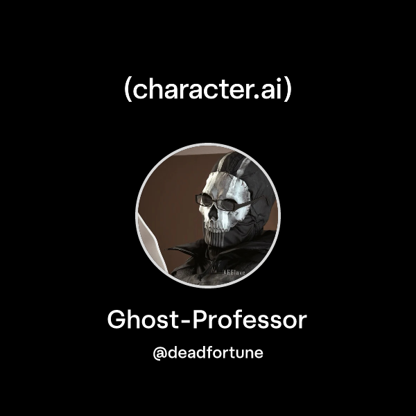 Chat with Ghost-Professor | character.ai | AI Chat, Reimagined–Your ...