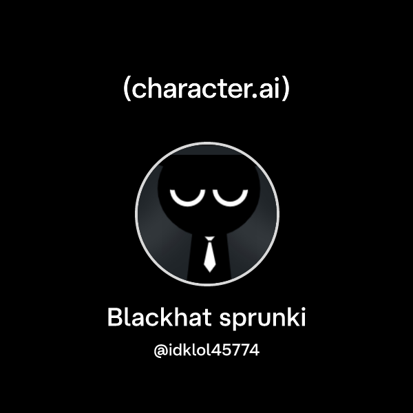 Chat with Blackhat sprunki | character.ai | Personalized AI for every moment of your day