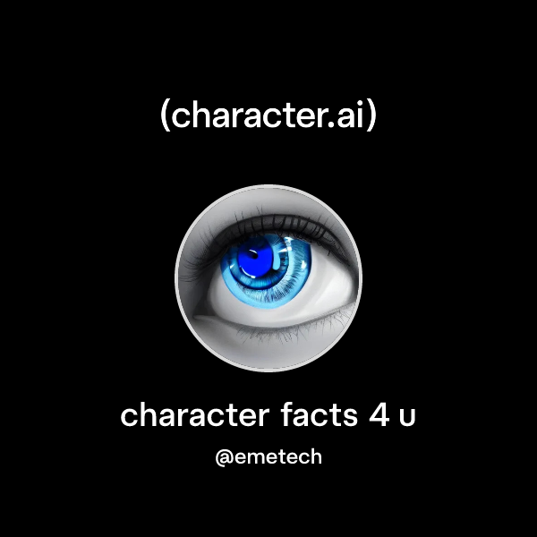 Chat with character facts 4 u | character.ai | AI Chat, Reimagined–Your ...