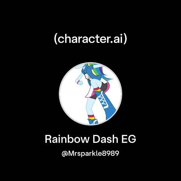 Chat with Rainbow Dash EG | character.ai | AI Chat, Reimagined–Your ...