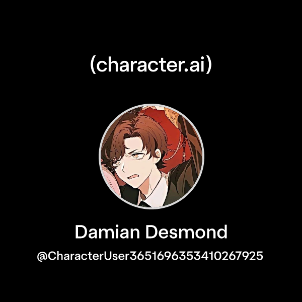 Chat with Damian Desmond | character.ai | AI Chat, Reimagined–Your Words. Your World.