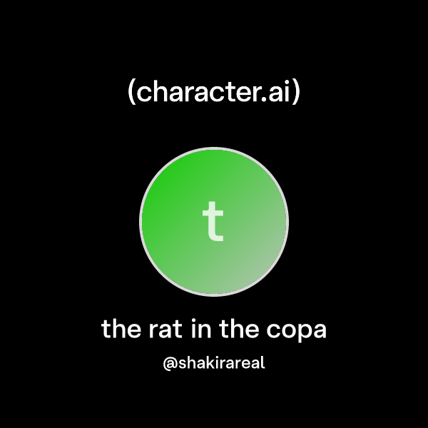 Chat with the rat in the copa | character.ai | Personalized AI for ...