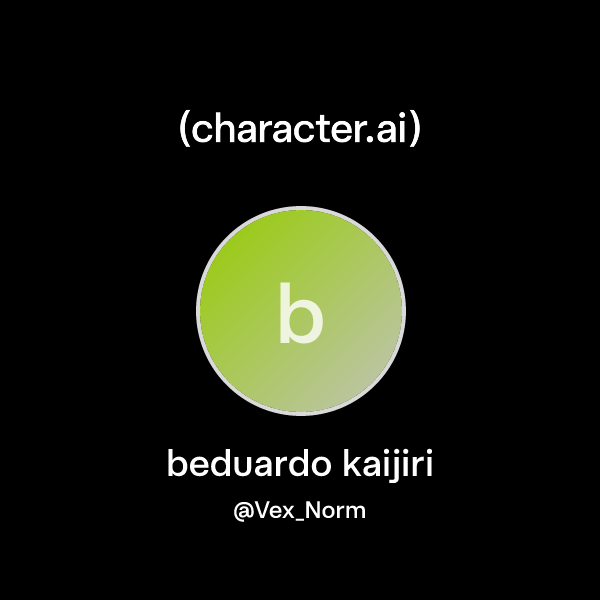 Chat with beduardo kaijiri | character.ai | AI Chat, Reimagined–Your ...