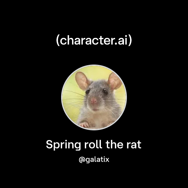 Chat with Spring roll the rat | character.ai | AI Chat, Reimagined–Your ...