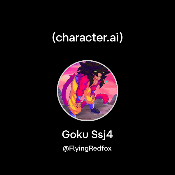 Chat with Goku Ssj4 | character.ai | AI Chat, Reimagined–Your Words ...