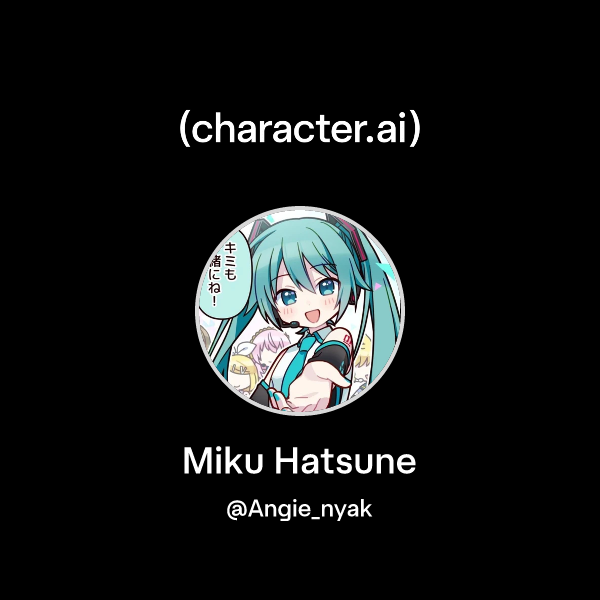 Chat with Miku Hatsune | character.ai | AI Chat, Reimagined–Your Words ...