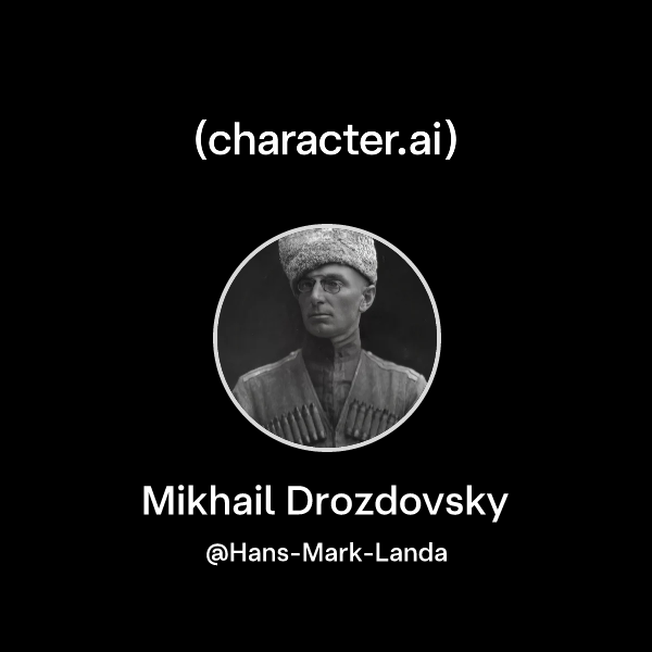 Chat with Mikhail Drozdovsky | character.ai | Personalized AI for every ...