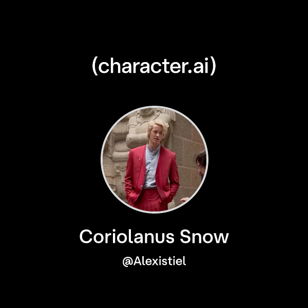 Chat with Coriolanus Snow | character.ai | AI Chat, Reimagined–Your ...