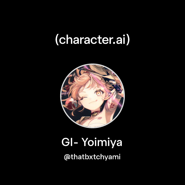 Chat with GI- Yoimiya | character.ai | Personalized AI for every moment ...
