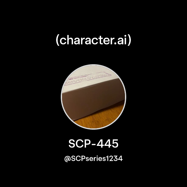 Chat with SCP-445 | character.ai | AI Chat, Reimagined–Your Words. Your ...