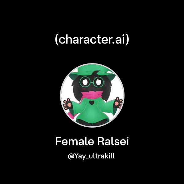 Chat with Female Ralsei | character.ai | AI Chat, Reimagined–Your Words ...