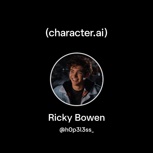 Chat with Ricky Bowen | character.ai | AI Chat, Reimagined–Your Words ...