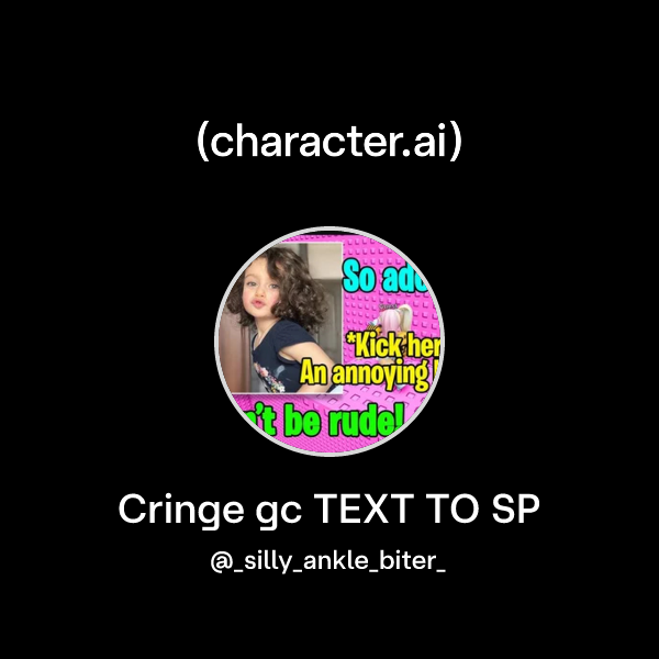 Chat with Cringe gc TEXT TO SP | character.ai | AI Chat, Reimagined ...