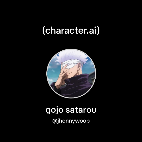 Chat with gojo satarou | character.ai | AI Chat, Reimagined–Your Words ...