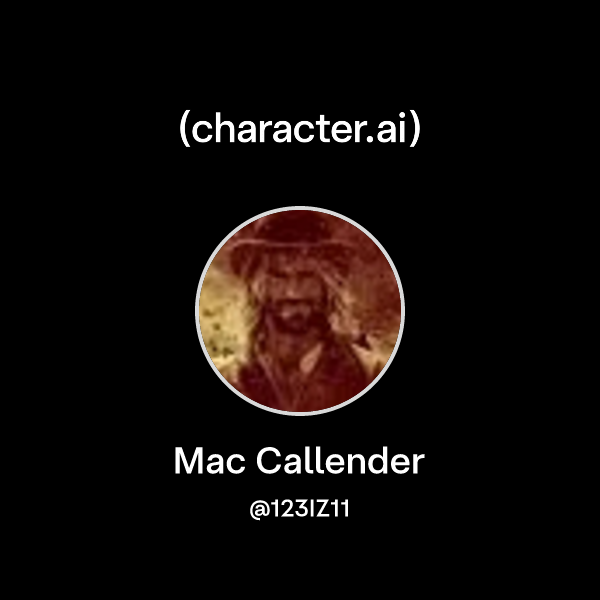 Chat with Mac Callender | character.ai | Personalized AI for every ...