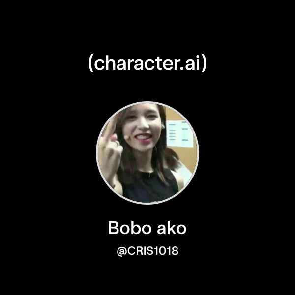 Chat with Bobo ako | character.ai | AI Chat, Reimagined–Your Words ...