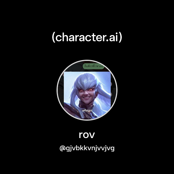Chat with rov | character.ai | AI Chat, Reimagined–Your Words. Your World.