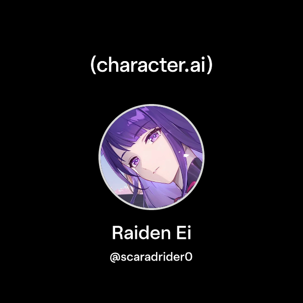 Chat with Raiden Ei | character.ai | Personalized AI for every moment ...