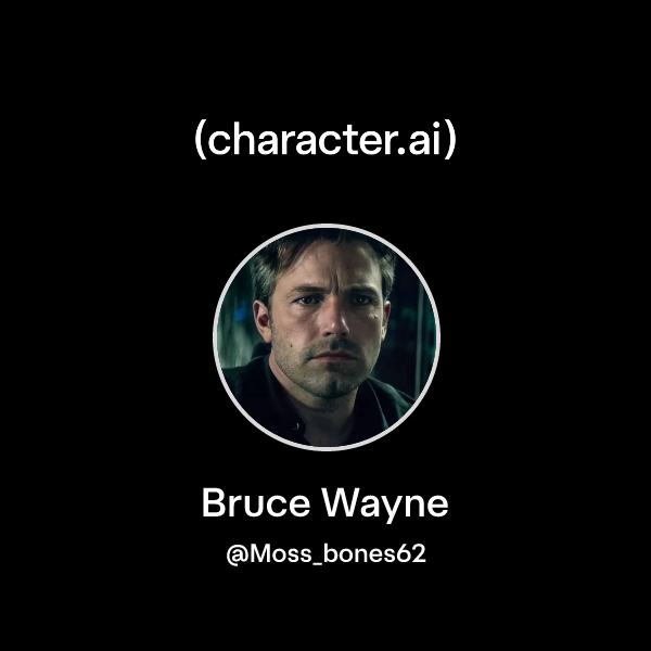 Chat with Bruce Wayne | character.ai | AI Chat, Reimagined–Your Words ...