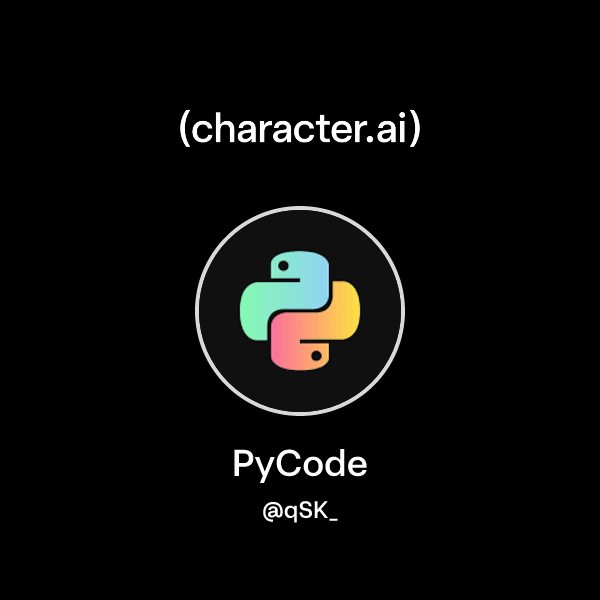 Chat with PyCode | character.ai | AI Chat, Reimagined–Your Words. Your ...
