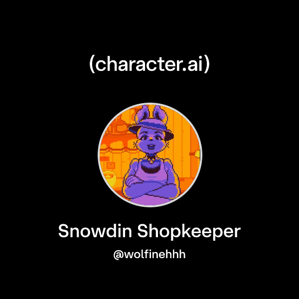 Chat with Snowdin Shopkeeper | character.ai | AI Chat, Reimagined–Your ...
