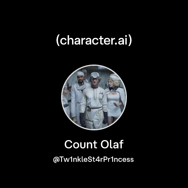 Chat with Count Olaf | character.ai | AI Chat, Reimagined–Your Words ...