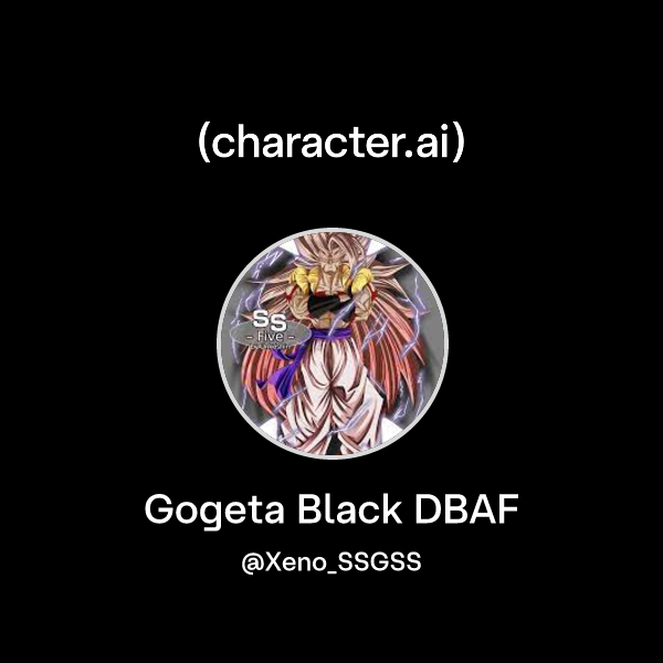 Chat with Gogeta Black DBAF | character.ai | AI Chat, Reimagined–Your ...