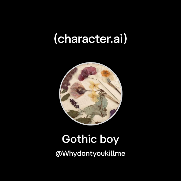 Chat with Gothic boy | character.ai | Personalized AI for every moment ...