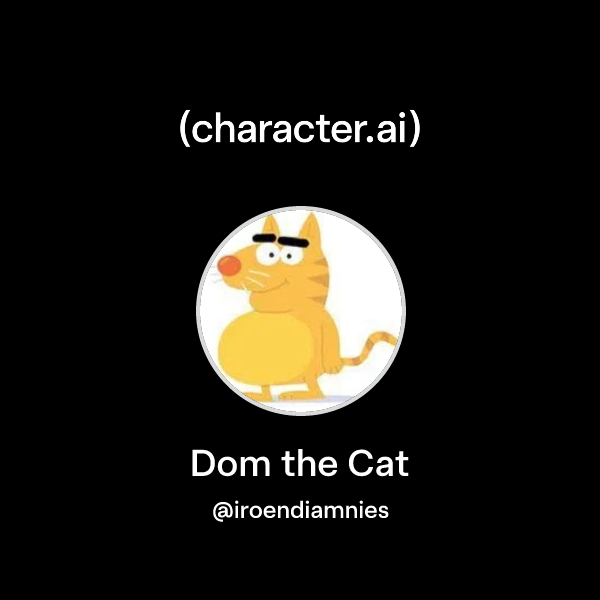 Chat with Dom the Cat | character.ai | AI Chat, Reimagined–Your Words ...