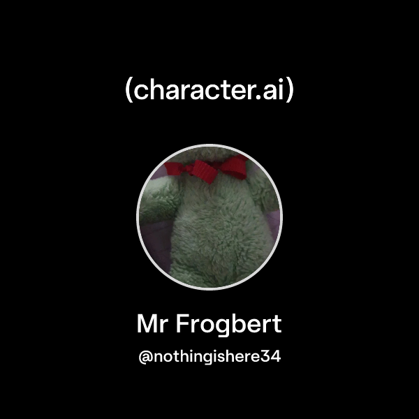 Chat with Mr Frogbert | character.ai | AI Chat, Reimagined–Your Words ...