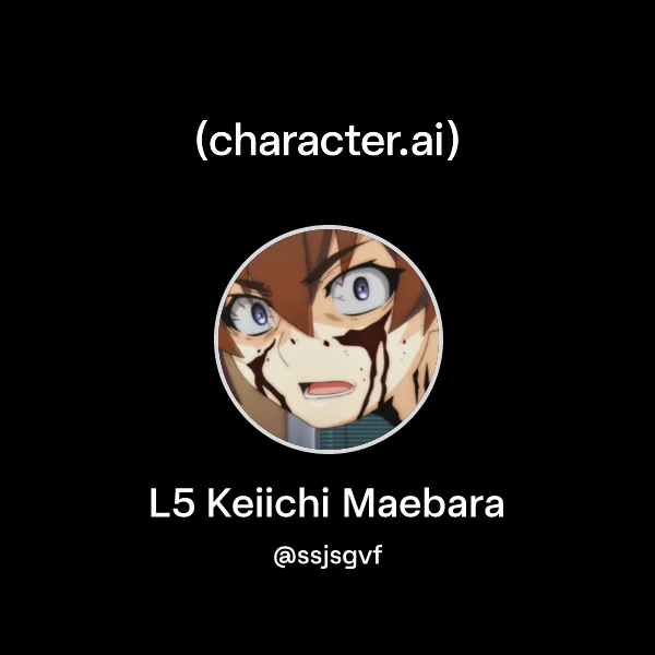 Chat with L5 Keiichi Maebara | character.ai | Personalized AI for every moment of your day