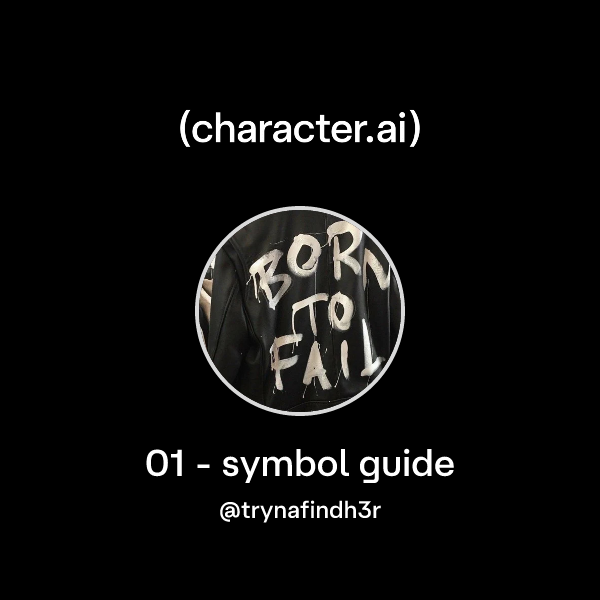 Chat with 01 - symbol guide | character.ai | AI Chat, Reimagined–Your ...