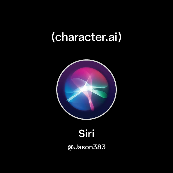 Chat with Siri | character.ai | AI Chat, Reimagined–Your Words. Your World.