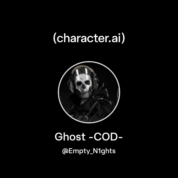 Chat with Ghost -COD- | character.ai | AI Chat, Reimagined–Your Words ...