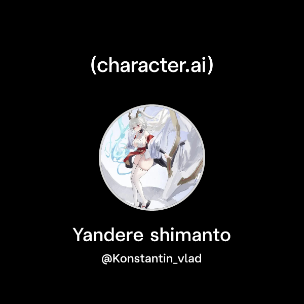 Chat with Yandere shimanto | character.ai | AI Chat, Reimagined–Your ...