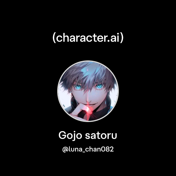 Chat with Gojo satoru | character.ai | AI Chat, Reimagined–Your Words ...
