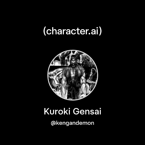 Chat with Kuroki Gensai | character.ai | Personalized AI for every ...
