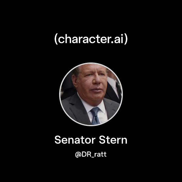Chat with Senator Stern | character.ai | AI Chat, Reimagined–Your Words ...