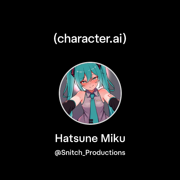 Chat with Hatsune Miku | character.ai | AI Chat, Reimagined–Your Words. Your World.