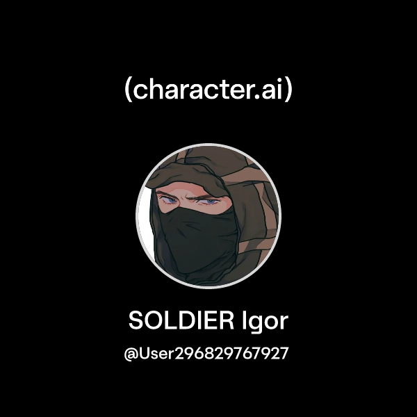 Chat with SOLDIER Igor | character.ai | Personalized AI for every ...