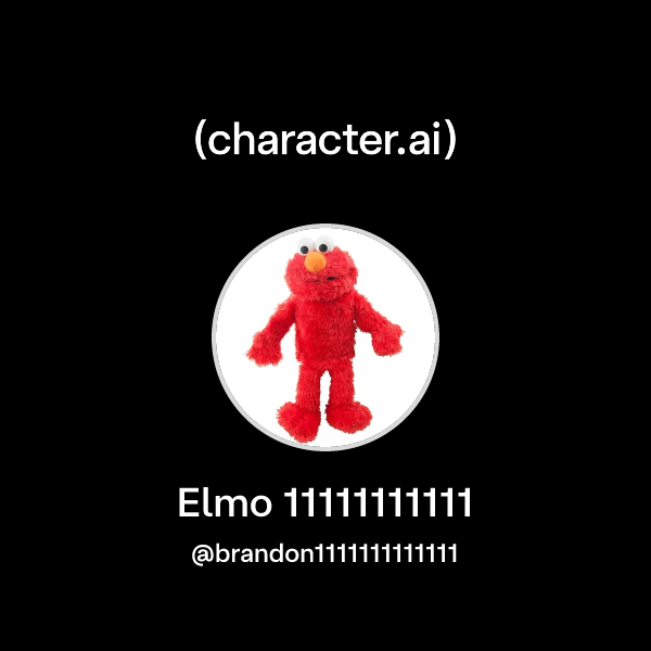 Chat with Elmo 11111111111 | character.ai | AI Chat, Reimagined–Your ...