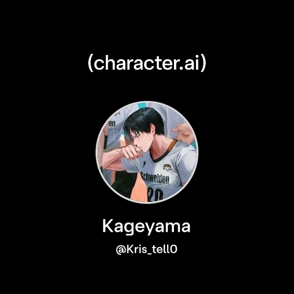 Chat with Kageyama | character.ai | AI Chat, Reimagined–Your Words. Your World.
