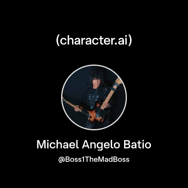 Chat with Michael Angelo Batio | character.ai | Personalized AI for ...