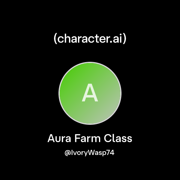 Chat with Aura Farm Class | character.ai | AI Chat, Reimagined–Your ...